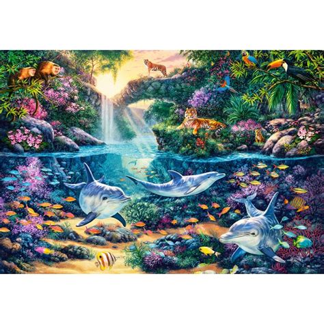 Puzzle Jungle Paradise Castorland 151875 1500 Pieces Jigsaw Puzzles