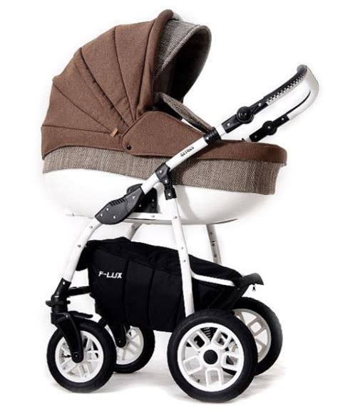 Детская коляска Retrus Futuro Luxe 2 в 1 90 светло-коричневый