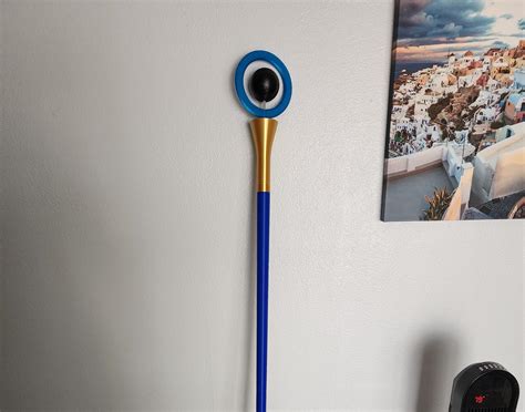 Angel Attendant Staff Whis Vados Kusu Dbz Cosplay Prop With Halo Etsy