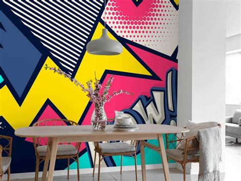 Wall Mural Dynamic Force Explosion Wallpaper