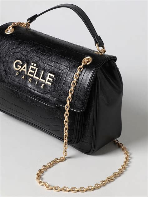 GAËLLE PARIS: shoulder bag for woman - Black | Gaëlle Paris shoulder ...