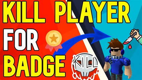 How To Make Player Kill Badge Roblox Studio Tutorial - YouTube