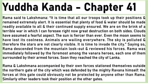 Valmiki Ramayana Online Class Yuddha Kanda Session 26 Pdf