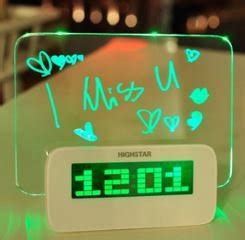 4 Port USB Hub And Multifunction Digital Clock