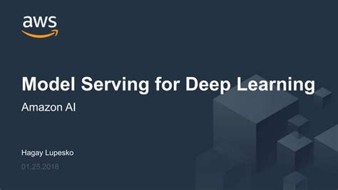 Deep Learning Systems Model Serving Ppt