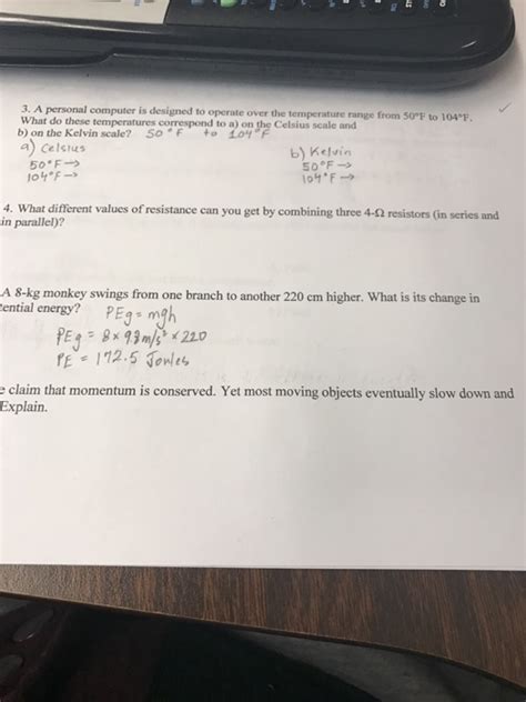 Solved A Personal Computer Is Designed To Operate Over The Chegg