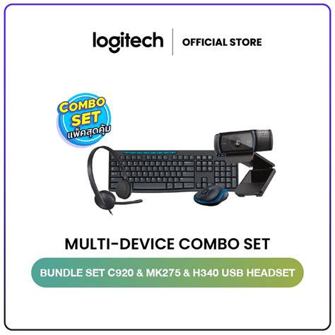 Logitech Set Mk Wireless Keyboard And Mouse Combo Eng Th C Pro Hd