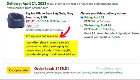 Amazon T Receipt Hide The Price Free T Message