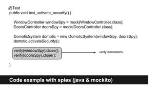 TDD Test Doubles PPT