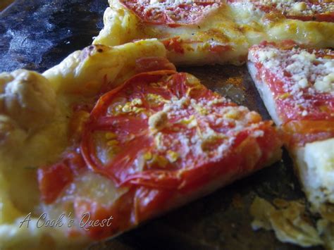 A Cooks Quest Roasted Tomato Tart
