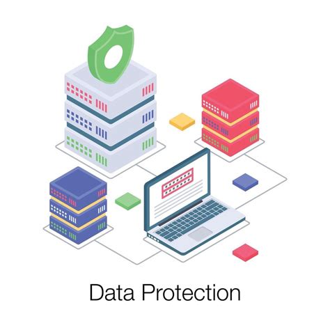 Database Protection Concepts 2888643 Vector Art At Vecteezy