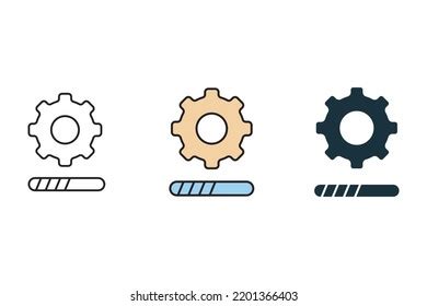 Update System Icons Symbol Vector Elements Stock Vector Royalty Free 2201366403 Shutterstock