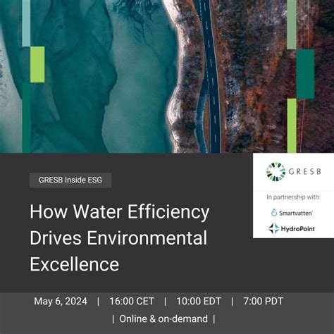 Gresb On Linkedin Gresb Inside Esg How Water Efficiency Drives