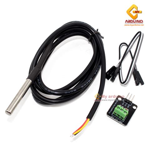 Ds18b20 Full Waterproof Temperature Sensor เซ็นเซอร์วัดอุณหภูมิกันน้ำ