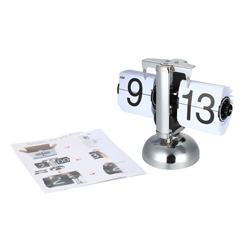 Retro Scale Table Clock Retro Flip Over Clock Stai Grandado
