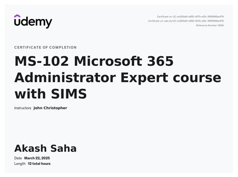 udemy course completion certificate akash saha