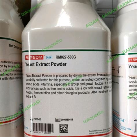 Jual Yeast Extract Himedia Rm027 500 G Yeast Ekstrak Rm 027 Kota
