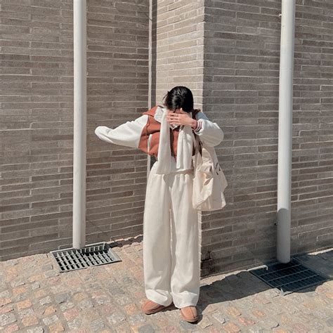 [숏 롱] 부드러운 기모 투피스 세트 후드 와이드팬츠 에이블리