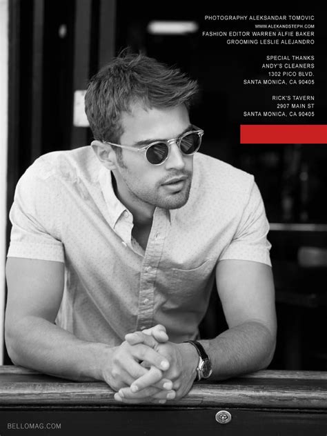 Theo James Younger Years Scans Naked Male Celebrities