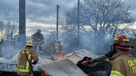 Cal Fire Responds To Structure Fire Off Red Bank Road In Red Bluff