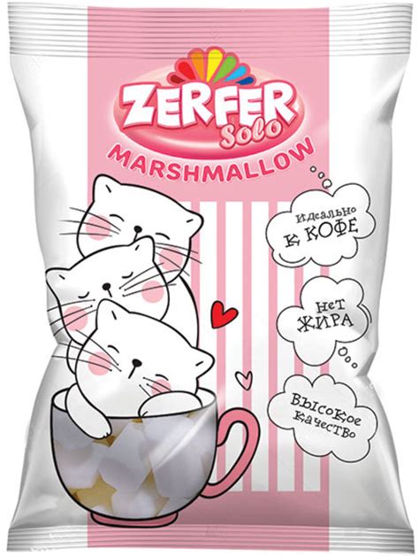 Маршмеллоу ZERFER SOLO Жевательный Зефир - «Ням» | отзывы