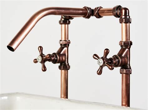 Polished Brass Basin Taps Restored Tap Refurbishment