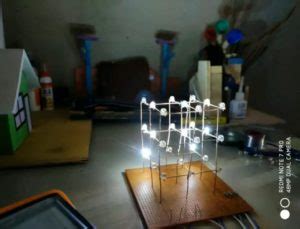 Arduino Led Cube X X Circuit With Code Soldering Mind
