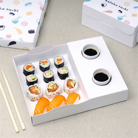 ¡descubre Las Nuevas Cajas Para Sushi Personalizadas De Selfpackaging Diseño De Envases Para
