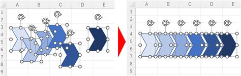 エクセルで図形を一括選択する