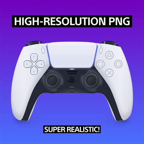 Digital Sony Dualsense Ps5 Wireless Controller White Png Svg