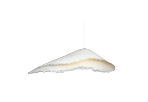 Unique Fiberglass White Leaf Pendant Lamp Bvh Modern Led Lighting