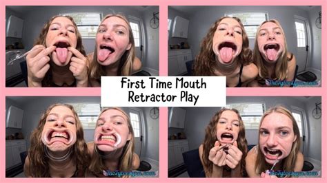 First Time Mouth Retractor Play Tyler Lynn And Nathalia Psychotic