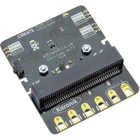 Kitronik Simple Servo Control Board For Bbc Microbit 5673
