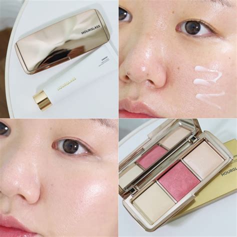 아워글래스 신제품 매니쉬 프라이머 And 앰비언트 로즈팔레트 여배우 광채 팔레트로 완성한 메이크업 네이버 블로그