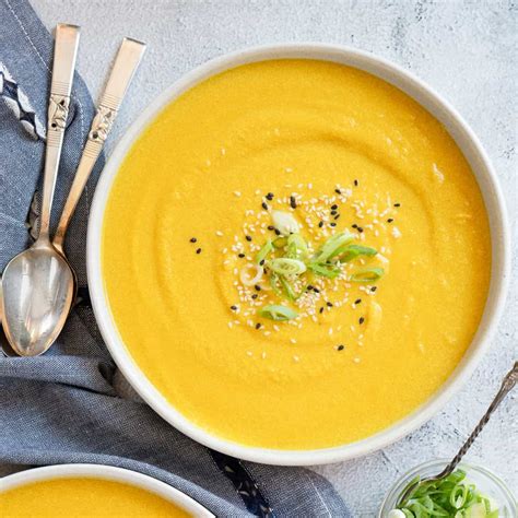 Miso Butternut Squash Soup With Ginger • My Pocket Kitchen