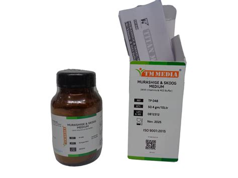 Medio Ms C Vitaminas Calcio Y Sacarosa 1l Invitroorquid®