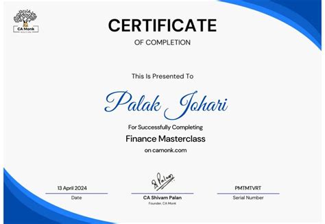 ca palak johari on linkedin always learning always growing