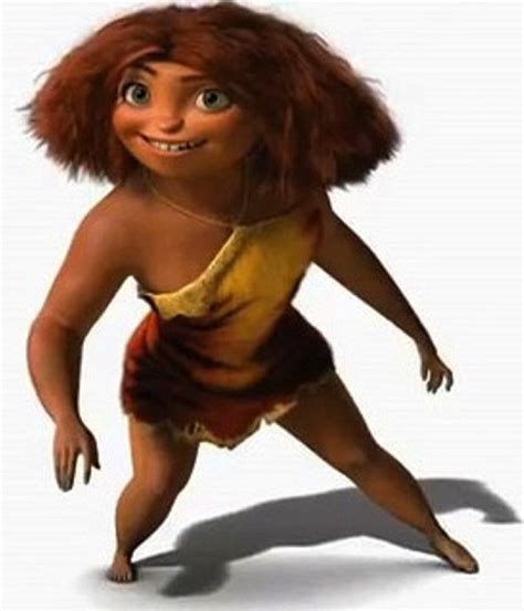 The Croods Eep Crood Emma Stone Is A Rebellious Teenage Cave Girl