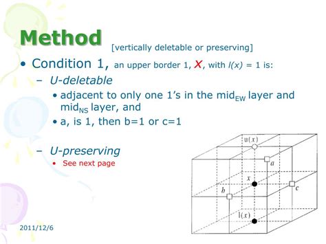ppt a medial surface oriented 3 d two subfield thinning algorithm
