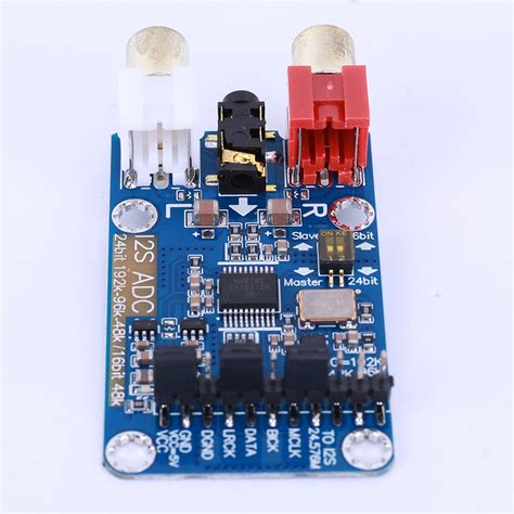 I2s Adc Audio I2s Capture Card Module Master Slave Mode Development Board [freeplus My] Shopee