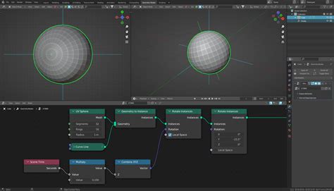 How To Change Rotation Axis Blender Geometry Nodes Blender Stack Exchange