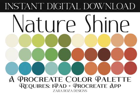 Lime Procreate Color Palette Green Graphic By AghCreativeLab Creative Fabrica