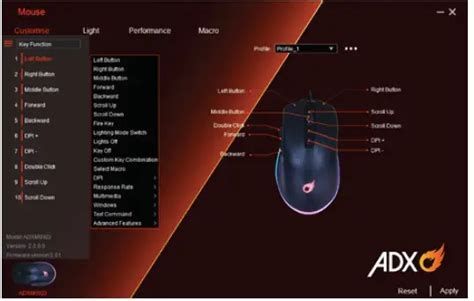 Adxm0923 Rgb Gaming Mouse Instruction Manual Manuals
