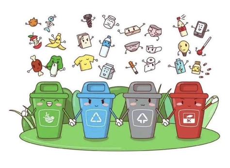 垃圾桶四个标志简笔画怎么画（漂亮16张） 简笔画图片大全