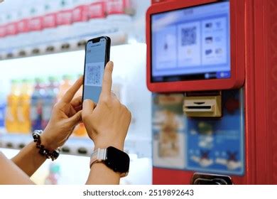 Vending Machine Scanning Qr Code Images Stock Photos D Objects Vectors Shutterstock