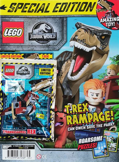 Lego Jurassic World Special Edition Magazine T Rex The Brick Post