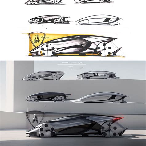 Sketch To AI Renders On Behance
