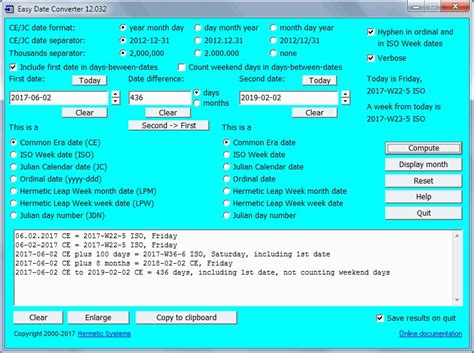 Easy Date Converter Download Review
