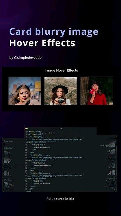 Blurry Card Image Hover Animation Using Css Cssanimation Codinghelp