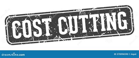 Cost Cutting Strategies Visualization Vector Illustration